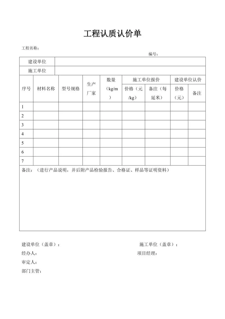 工程认质认价单.doc - 360文库